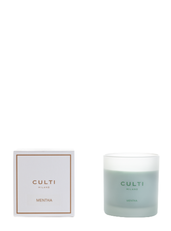 Culti Candle In Coloured Wax - Mentha 270g – Peach